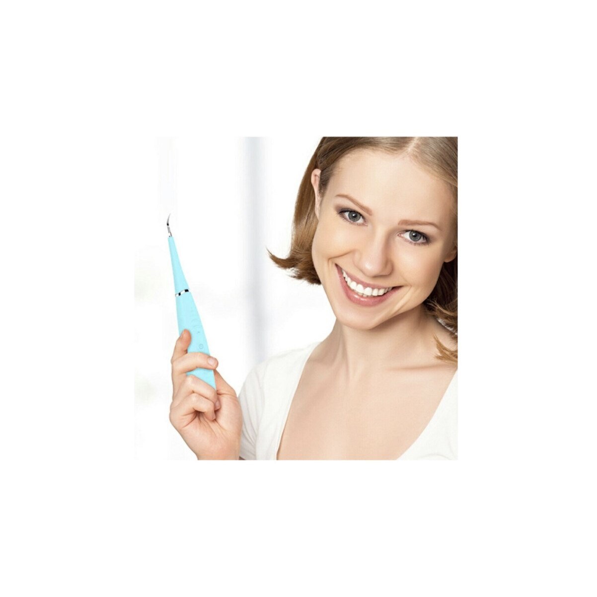 Aparat pentru eliminare profesionala tartru si pete, Albastru - eMAG.ro