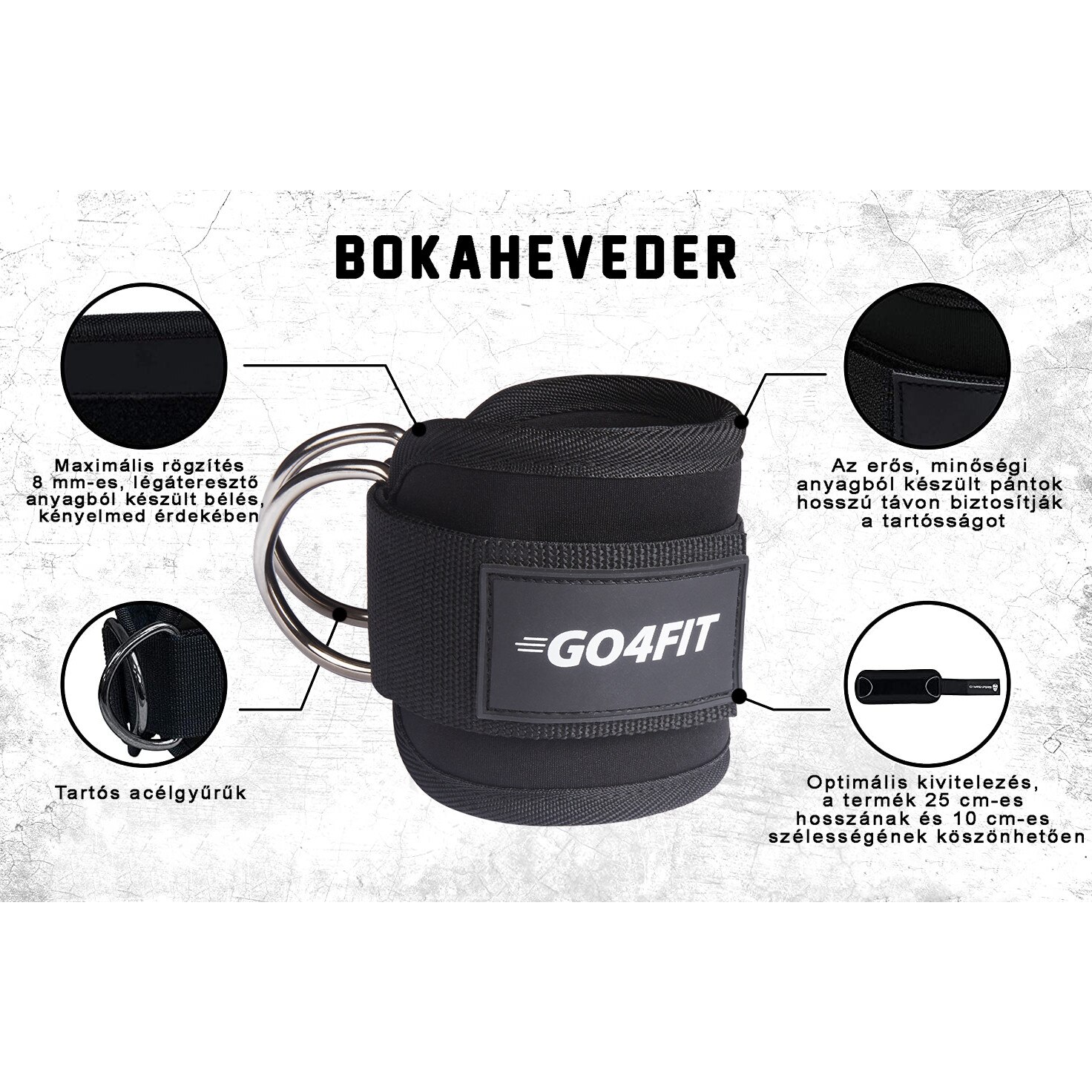 GO4FIT 2 db bokaheveder - eMAG.hu