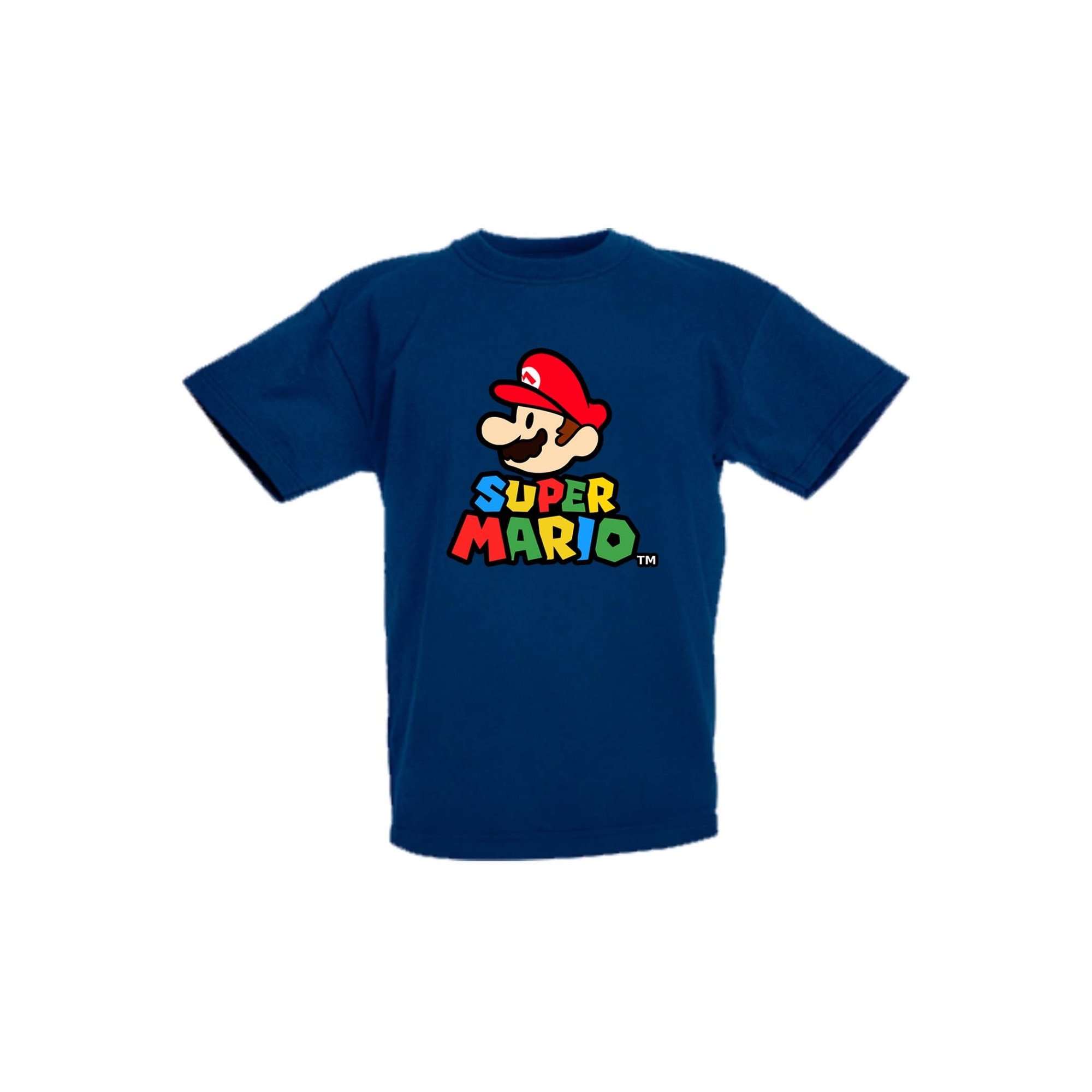 Детска тениска Tralala Super Mario TM, Тъмносин, 3-4 г. - eMAG.bg