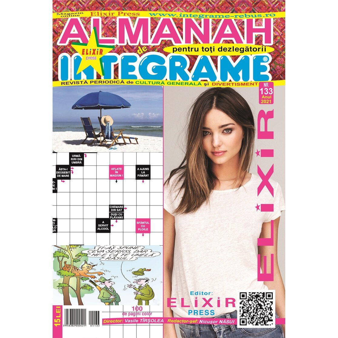 Almanah de integrame nr. 133, 100 pagini - eMAG.ro