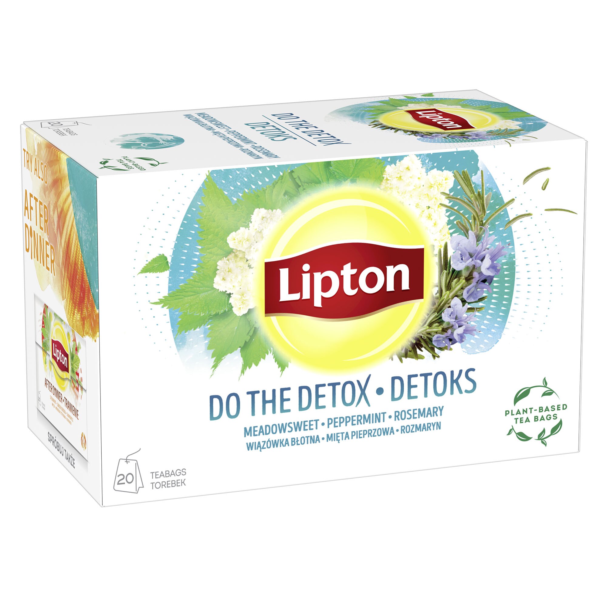 Ceai Lipton Detox, 20 pliculete, 32 g - eMAG.ro