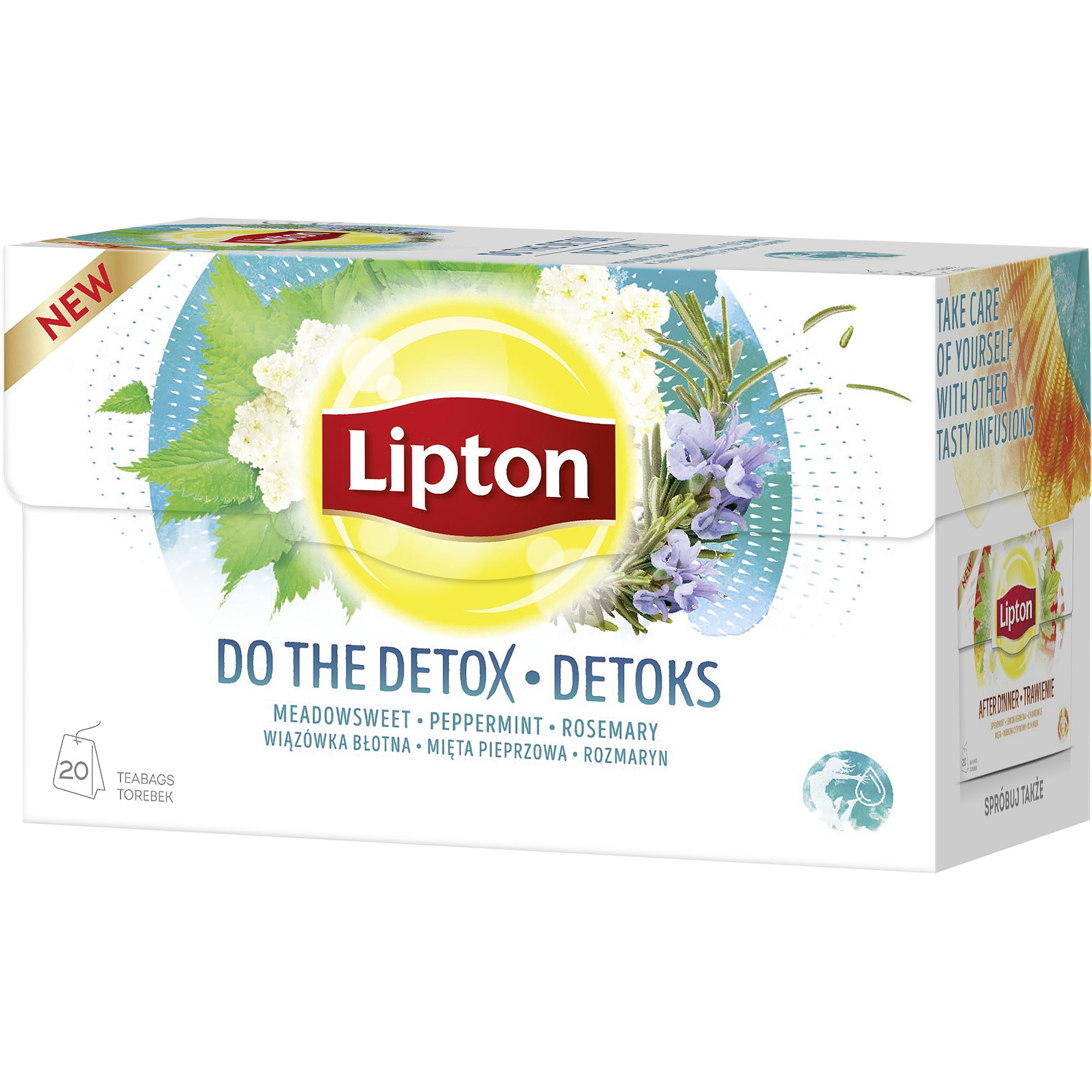 Ceai Lipton Detox, 20 pliculete, 32 g - eMAG.ro