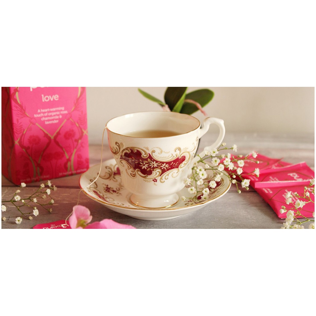 Pukka Love tea, 20 tasak, 20 g - eMAG.hu