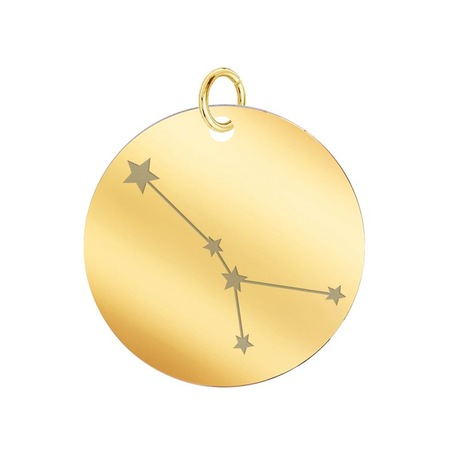 Martisor Pandantiv Inox Banut Auriu Constelatie Rac - eMAG.ro