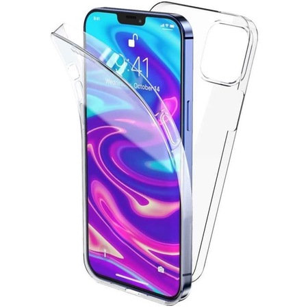 Husa 360° compatibila cu Iphone 13 Pro Max fata-spate silicon ...