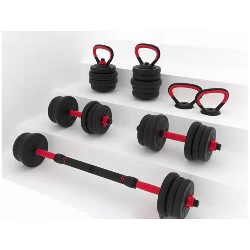 Set Gantera reglabila kettlebell FitTronic® 6 in 1 de 40 kg KF40, cu o multitudine de combinatii ...