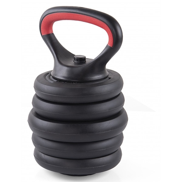 Set Gantera reglabila kettlebell FitTronic® 6 in 1 de 50 kg KF50, cu o multitudine de combinatii ...