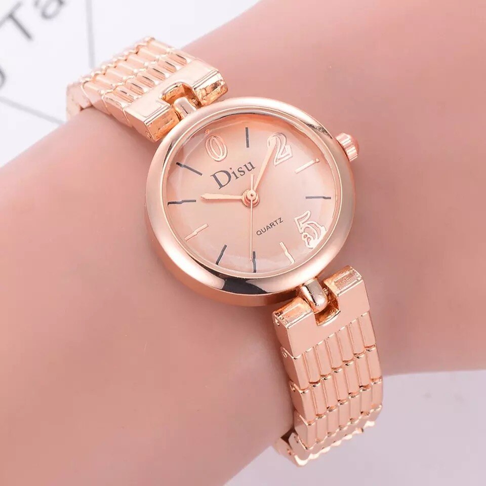 Ceas dama casual Disu Teilor, rose gold - eMAG.ro