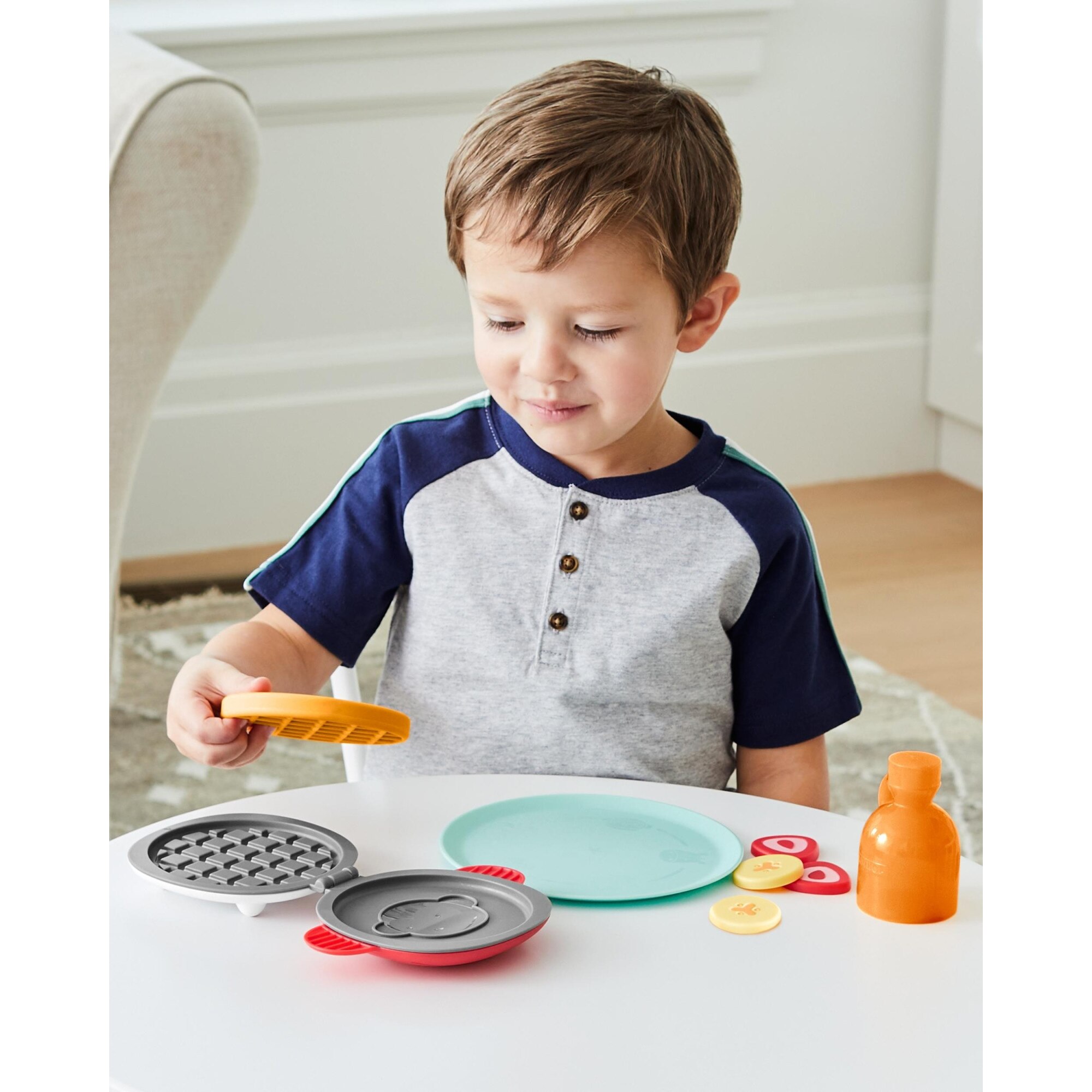 Set pentru bucatarie vafe Waffle y Fun, Skip Hop - eMAG.ro