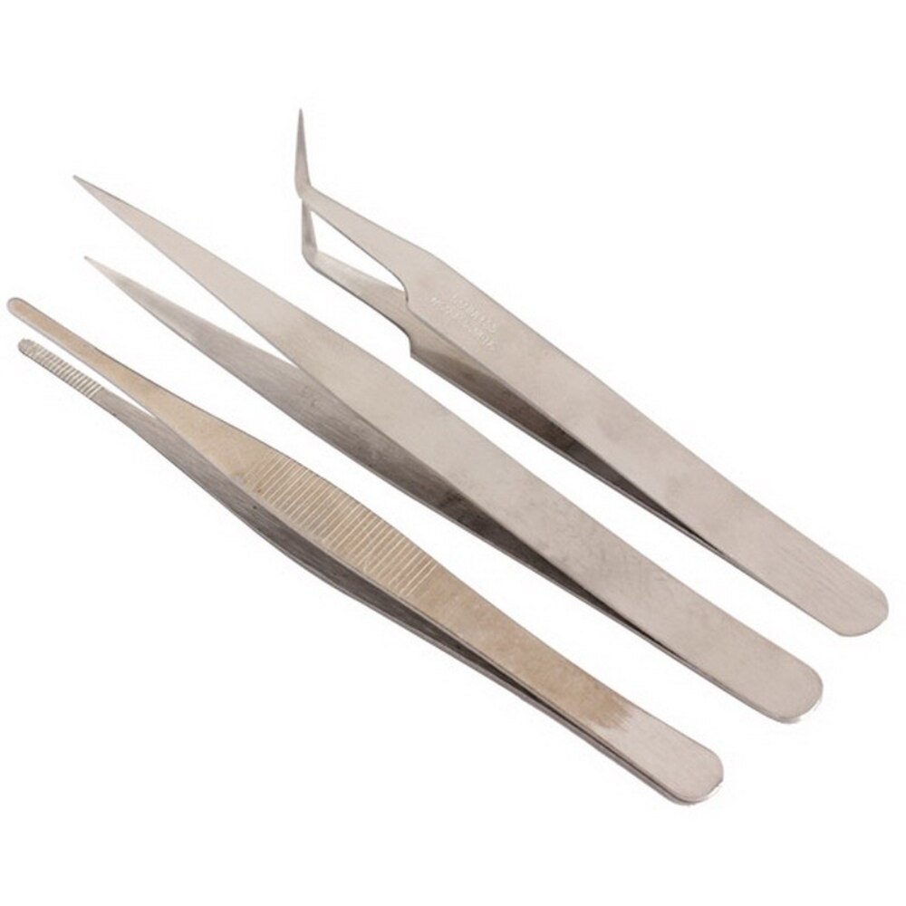 Set 3 pensete, Otel inoxidabil, Argintiu - eMAG.ro