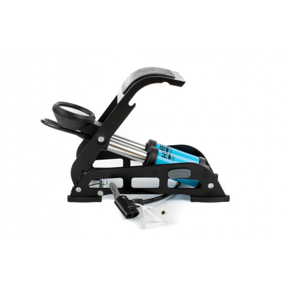 Pompa de picior, HBM, cu dublu cilindru pentru umflat roti, 8Bar - eMAG.ro