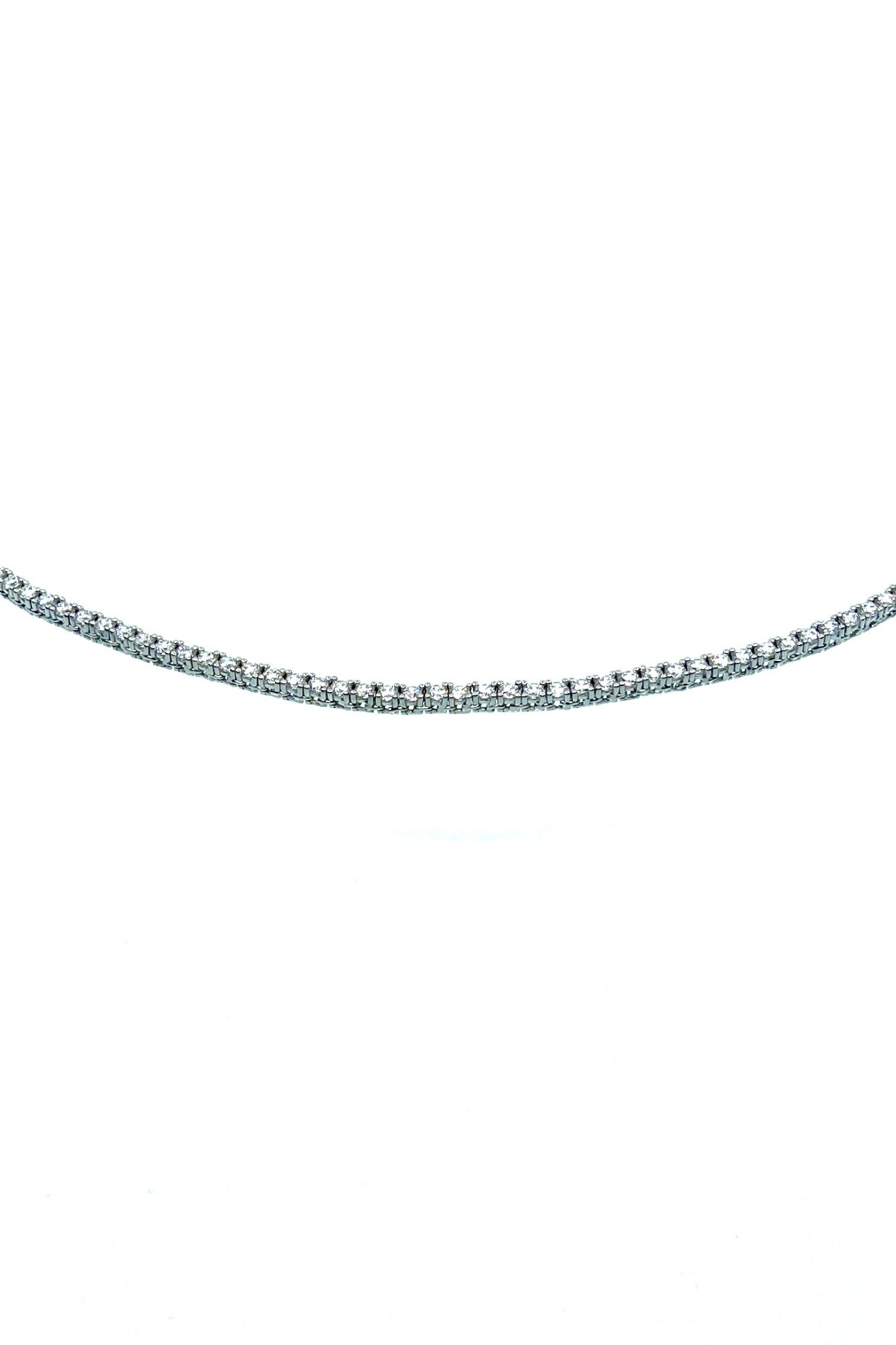 Colier tennis Agavi din argint 925 cu zirconiu - eMAG.ro