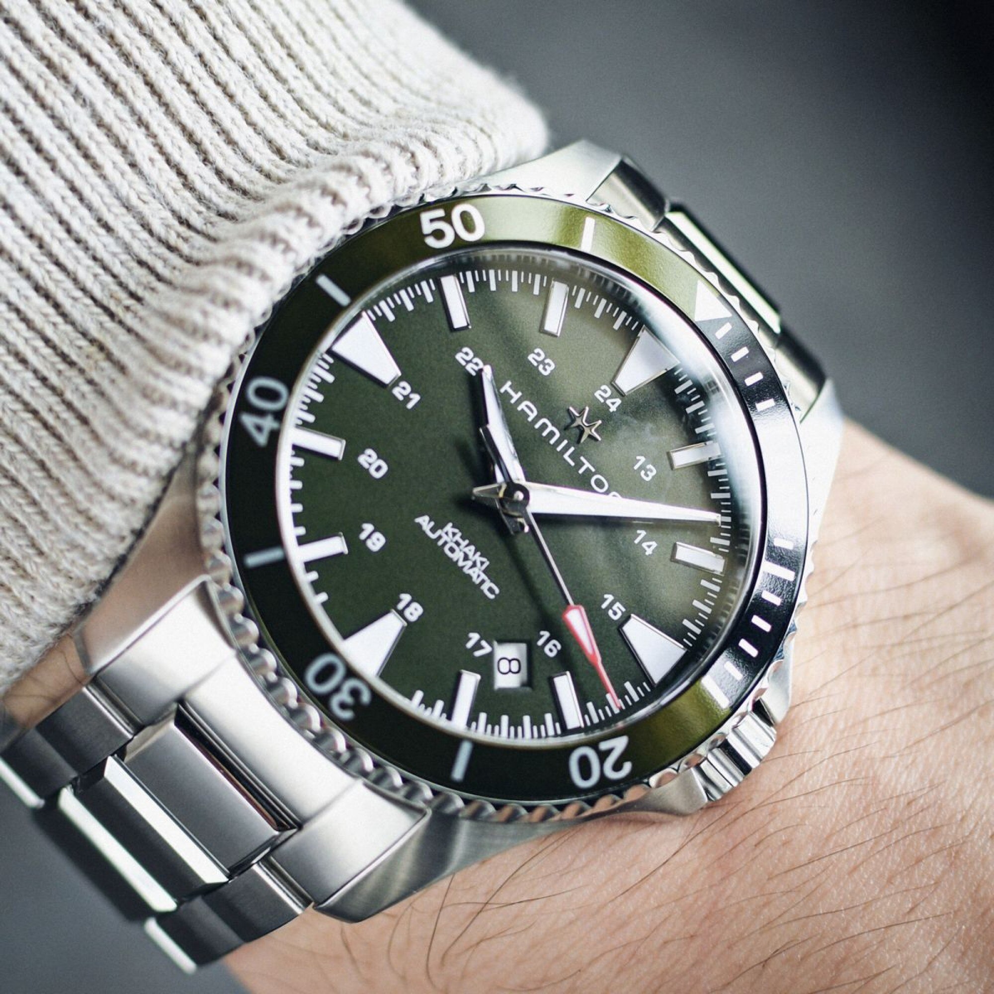 Ceas Barbati, HAMILTON, KHAKI NAVY H82375161 - eMAG.ro