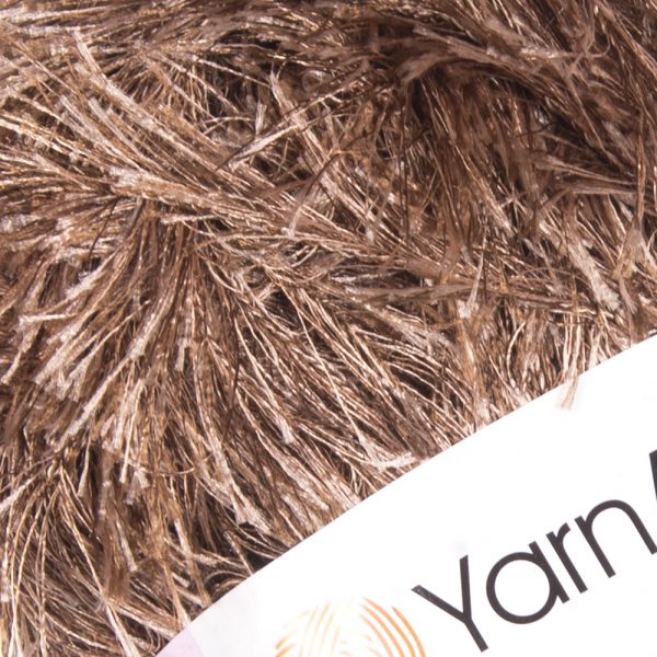 Textilfonal Fonal Art Samba 199, horgoláshoz és kötéshez, akril, barna ...