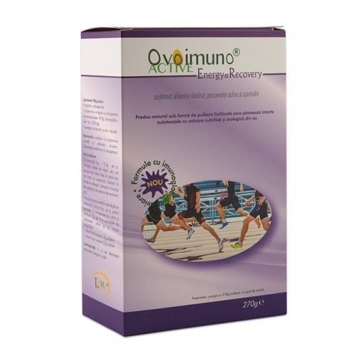 Supliment alimentar OvoIMUNO active Energy & Recovery 270g - eMAG.ro