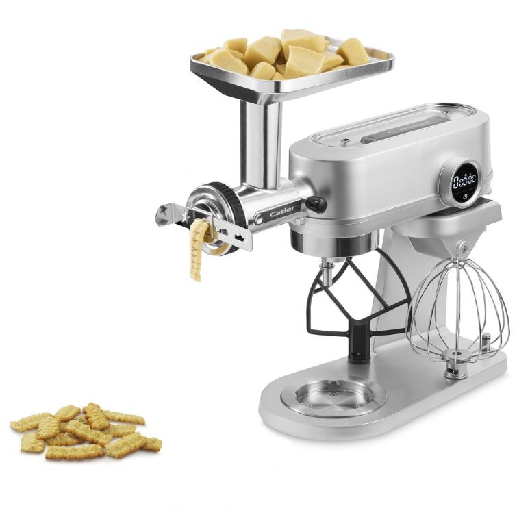 Robot de bucatarie Catler KM 8012, 800 W, 8 viteze bol inox 5 L, motor ...