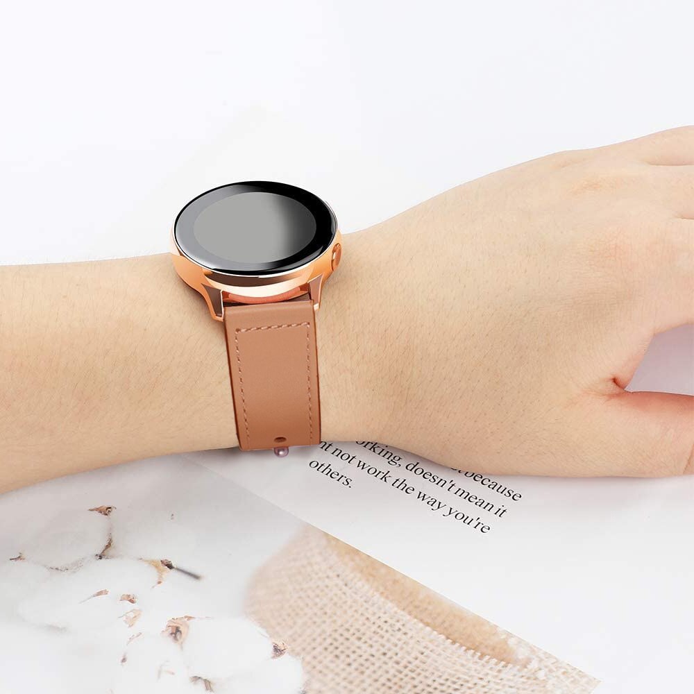 Curea ceas piele naturala ZAFIT™, compatibila cu smartwatch Huawei ...