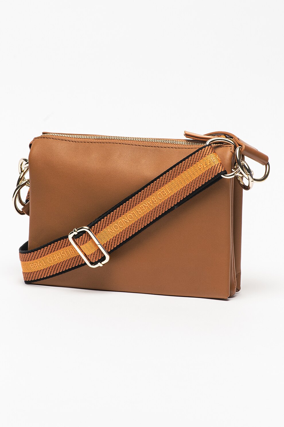 Ted Baker, Geanta crossbody de piele Darceyy, Scortisoara - eMAG.ro
