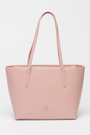 Ted Baker, Geanta shopper de piele Jorjina, Roz pastel - eMAG.ro