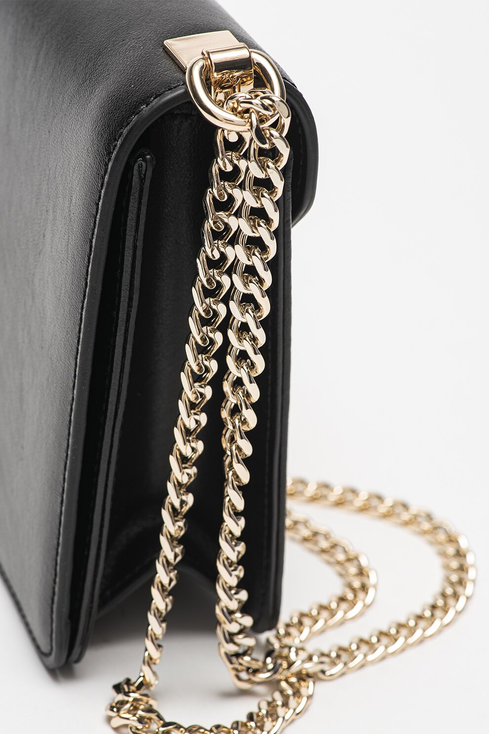 Ted Baker, Geanta crossbody de piele Jorjey, Negru - eMAG.ro