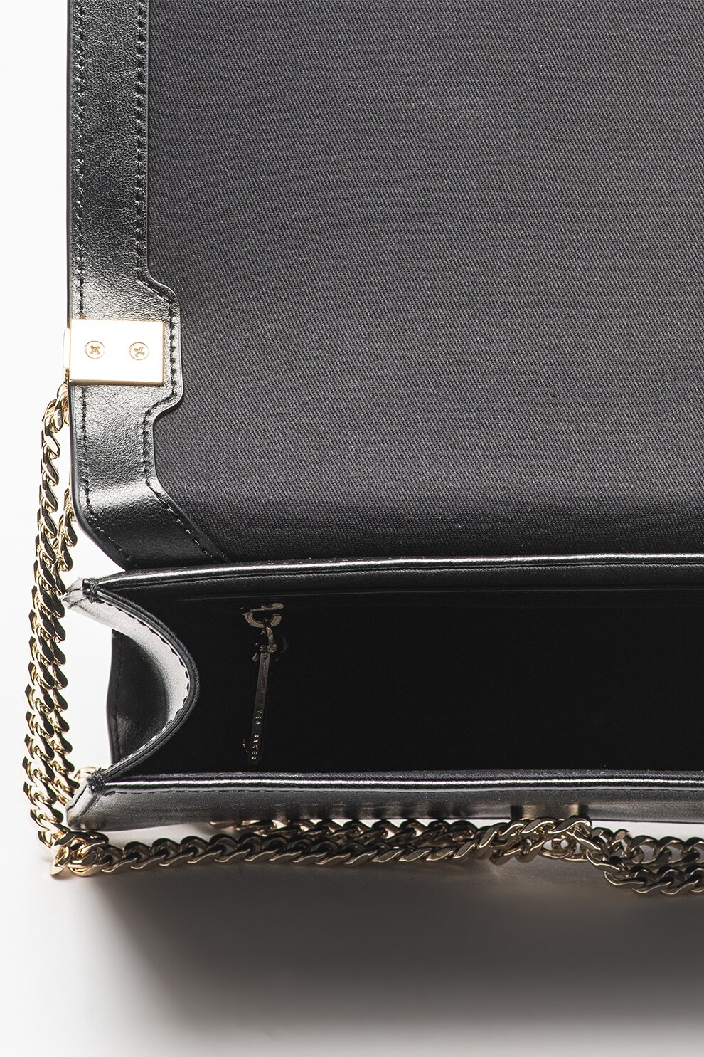 Ted Baker, Geanta crossbody de piele Jorjey, Negru - eMAG.ro