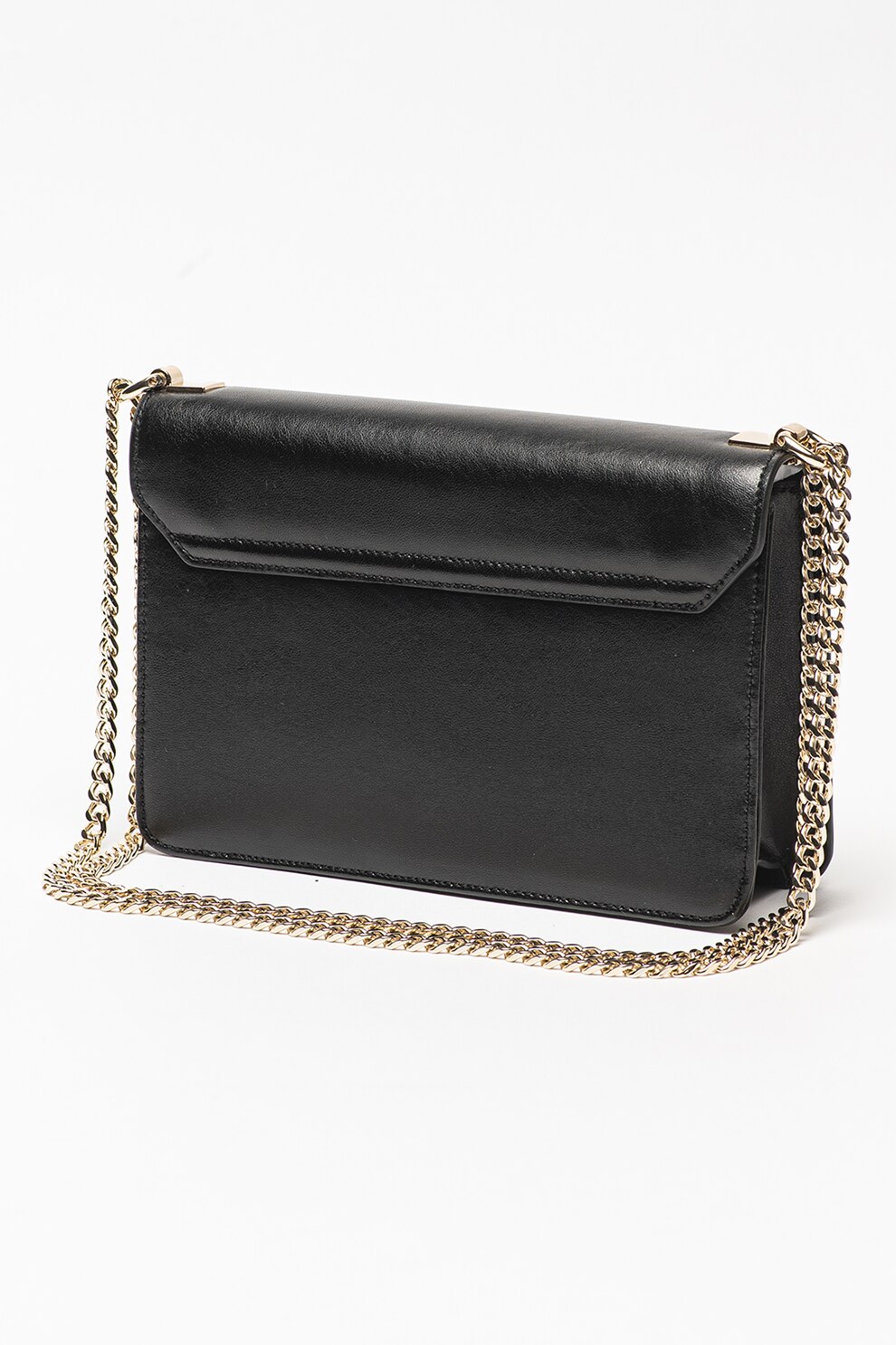 Ted Baker, Geanta crossbody de piele Jorjey, Negru - eMAG.ro