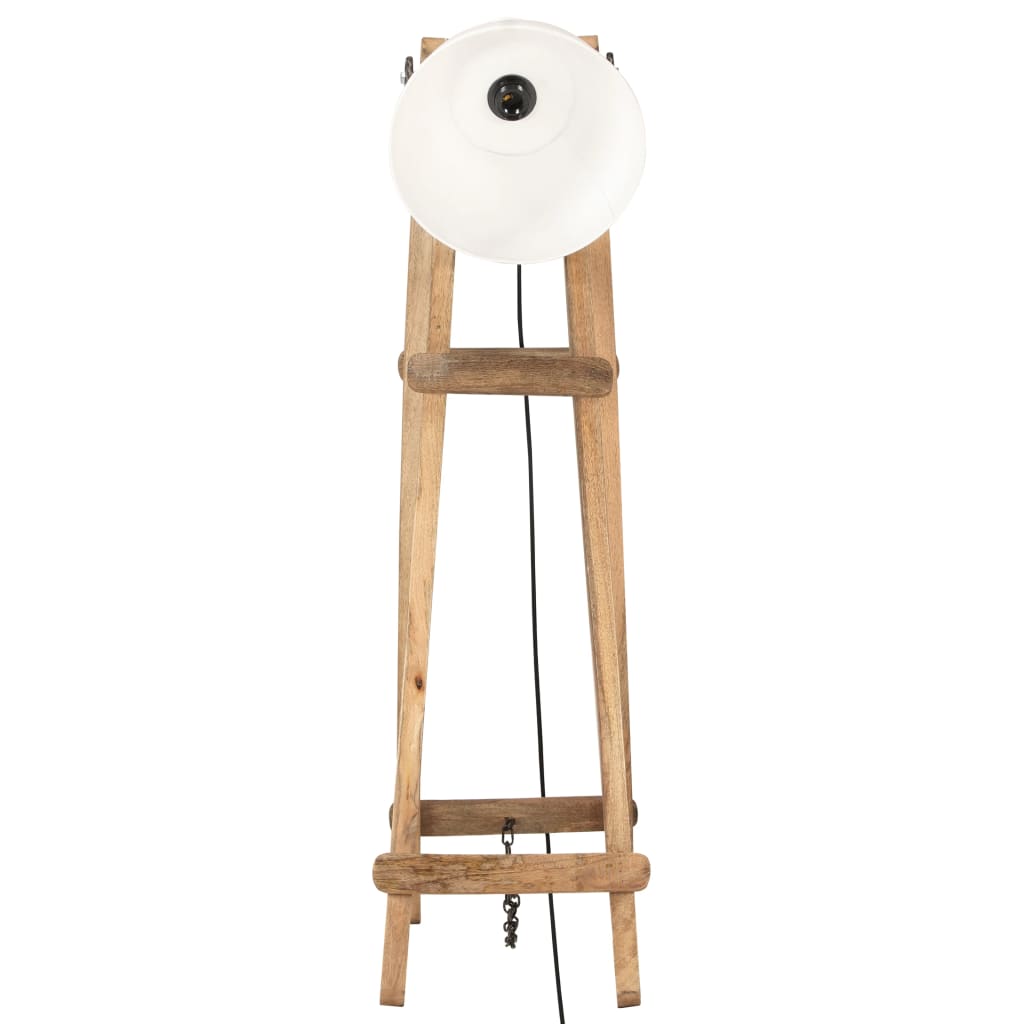 Set de 3 lampi de podea, vidaXL, Lemn/Metal, 28 x 65 x (145-150) cm ...