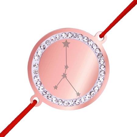 Martisor Bratara Inox Banut Pietre Constelatie Rac Rose Gold - eMAG.ro