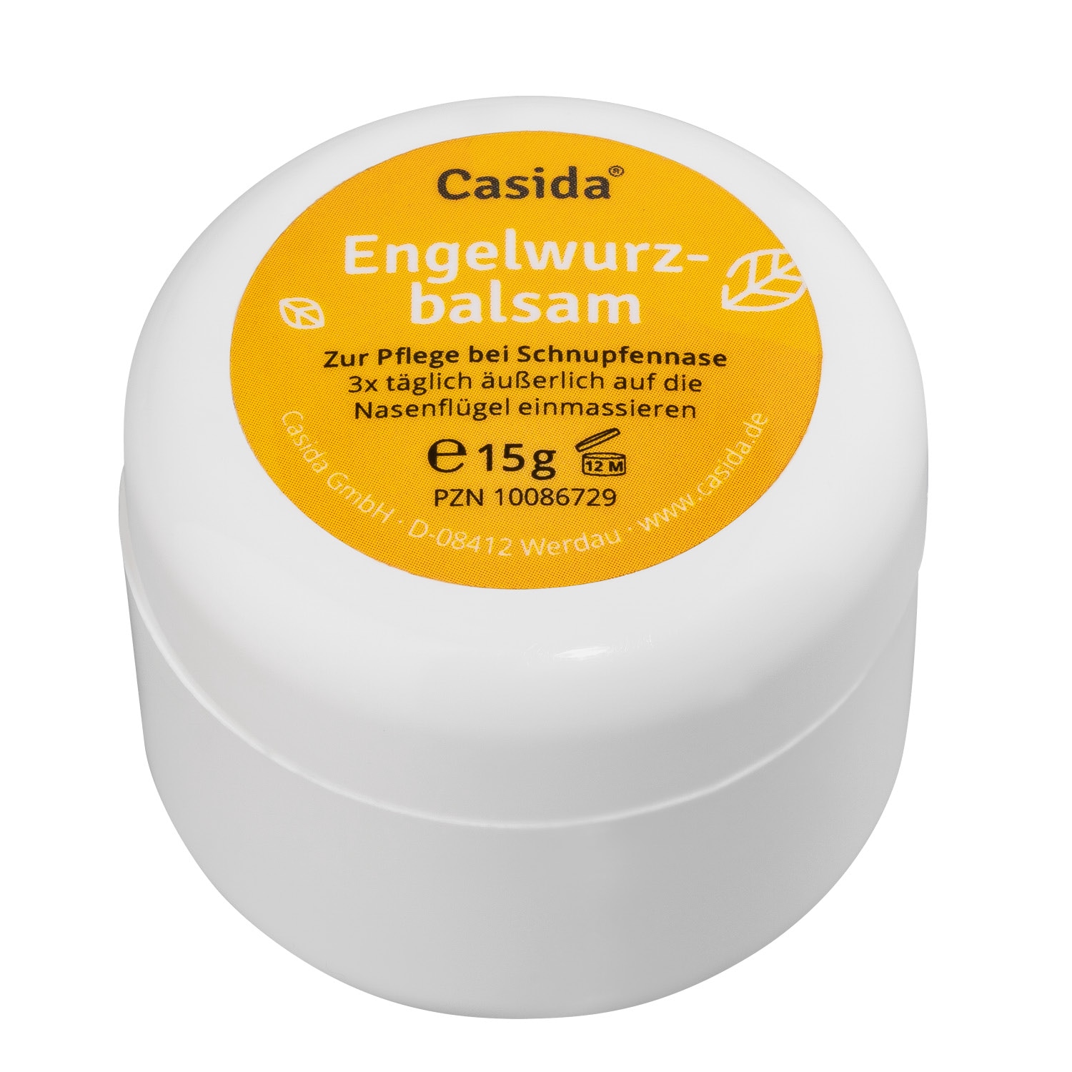 Unguent pentru guturai Casida, Unguent cu angelica ,15 g - eMAG.ro