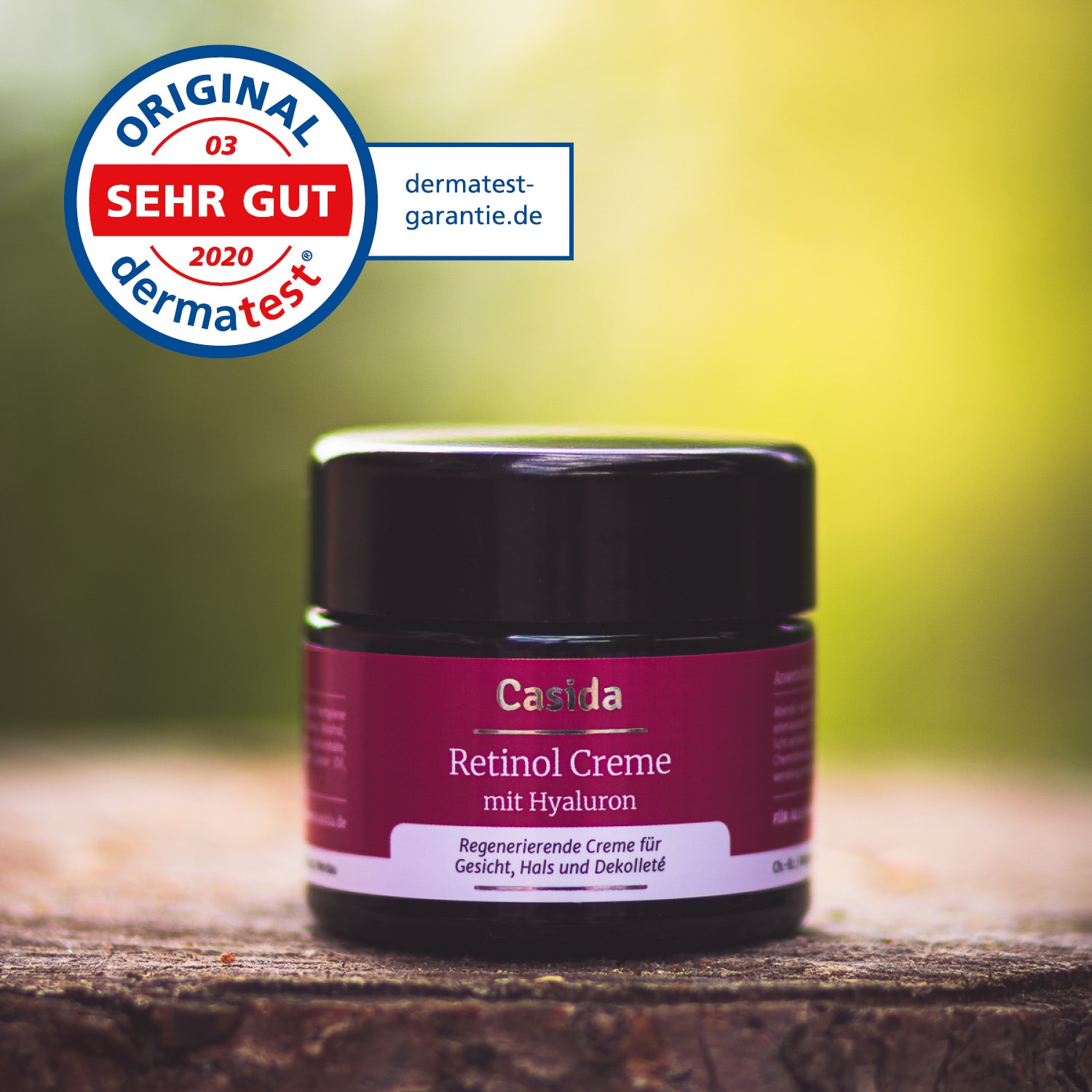 Crema Antirid, Casida, Crema cu Retinol si Acid Hialuronic, Pentru ten ...