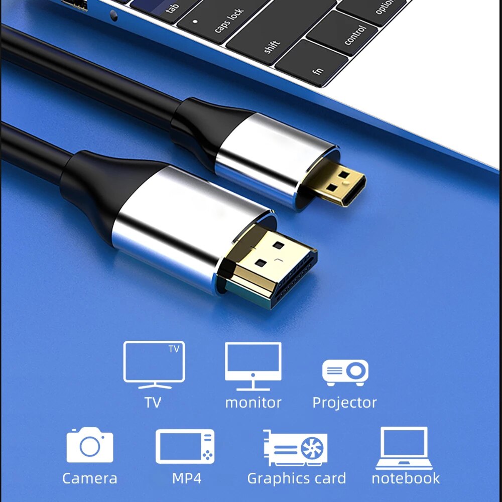Cablu Micro HDMI SeLgurFos, 4K, 60Hz, 3m, Negru - eMAG.ro