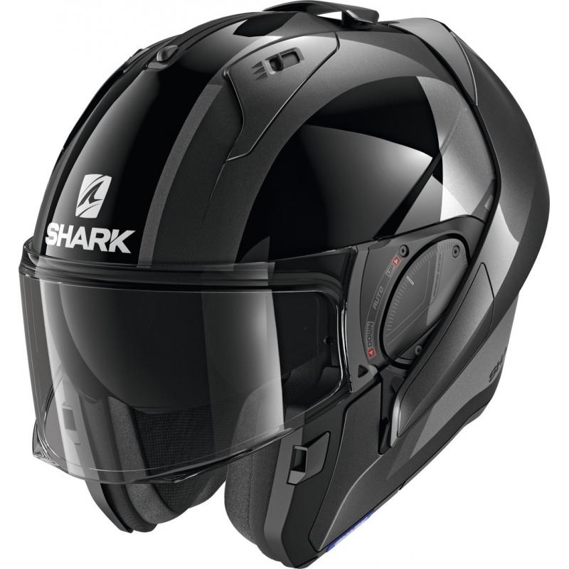 Casca moto Shark EVO-ES endless black/gray S - eMAG.ro