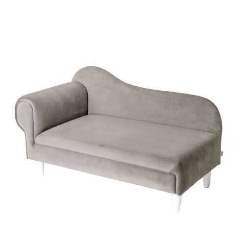 Sezlong Sze-Shea pentru copii cu cotiera in stanga, 44x90 cm, Bej - eMAG.ro