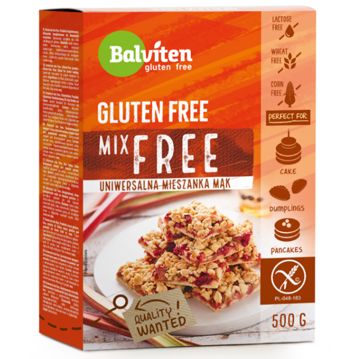 Mix faina universala fara gluten Balviten, 500g - eMAG.ro