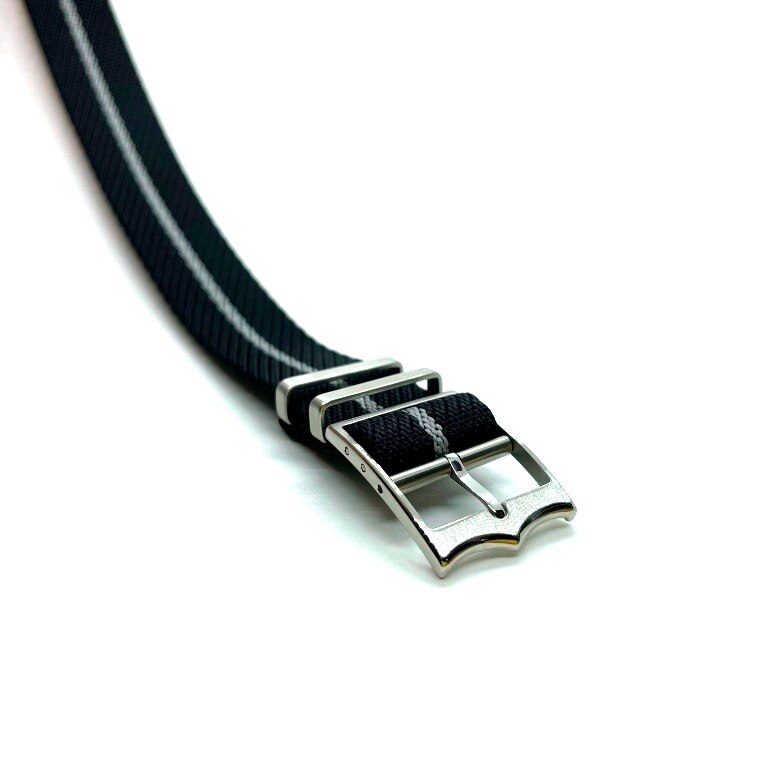 Curea ceas textil negru-gri 22mm tudor - eMAG.ro