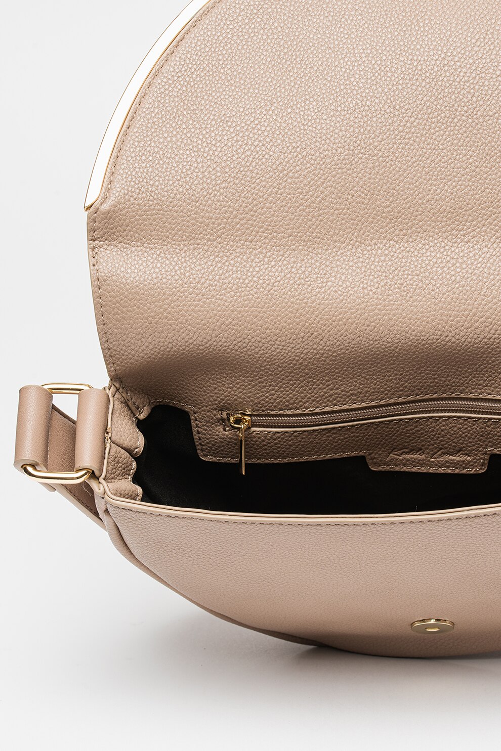 KEDDO, Чанта от еко кожа, Сиво-кафяв - eMAG.bg