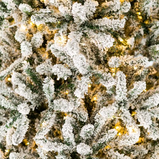 Brad artificial Canberra Premium Flock Smart LED 150 cm - eMAG.ro