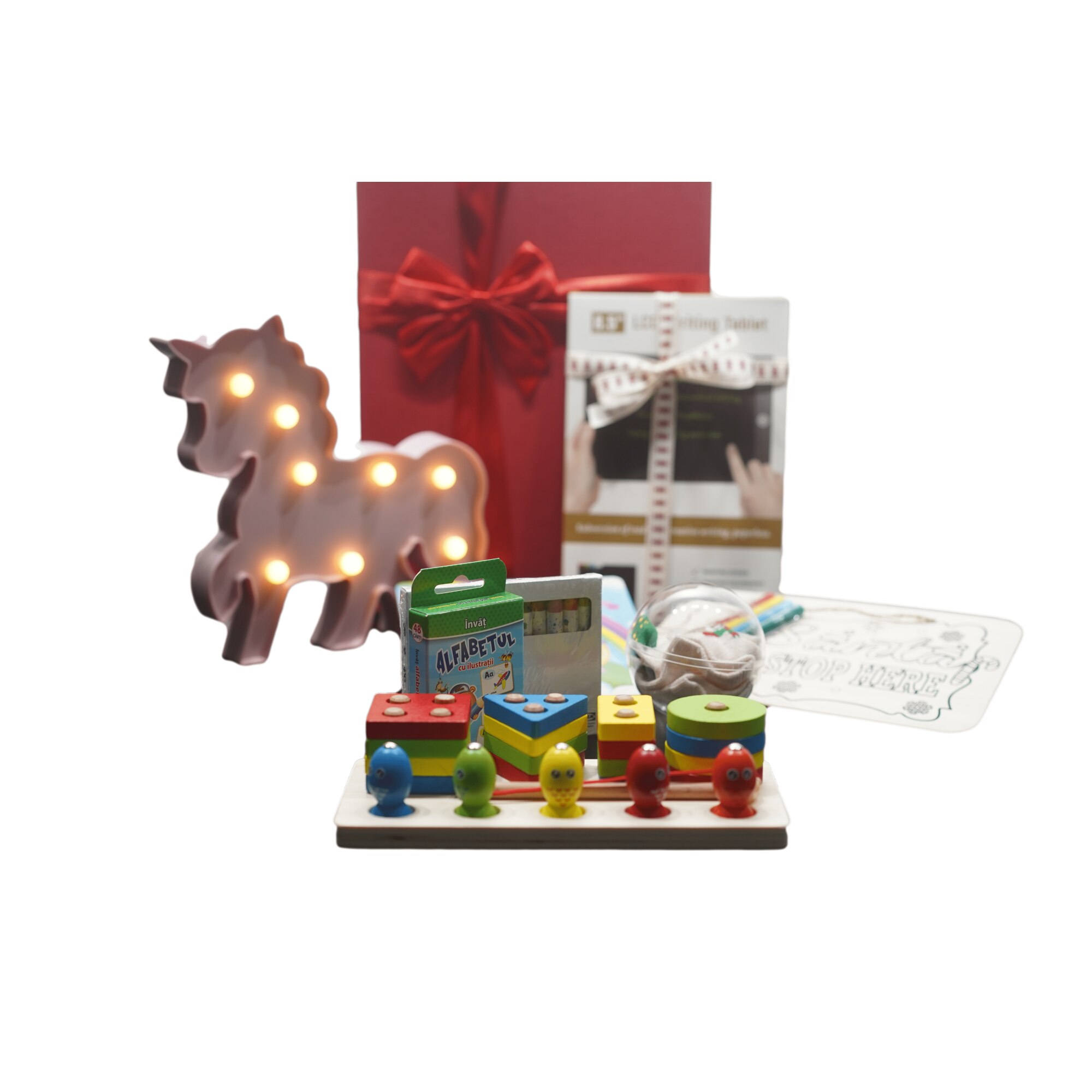 Gift Box copii, 10+ piese, 3 Ani, fete - eMAG.ro