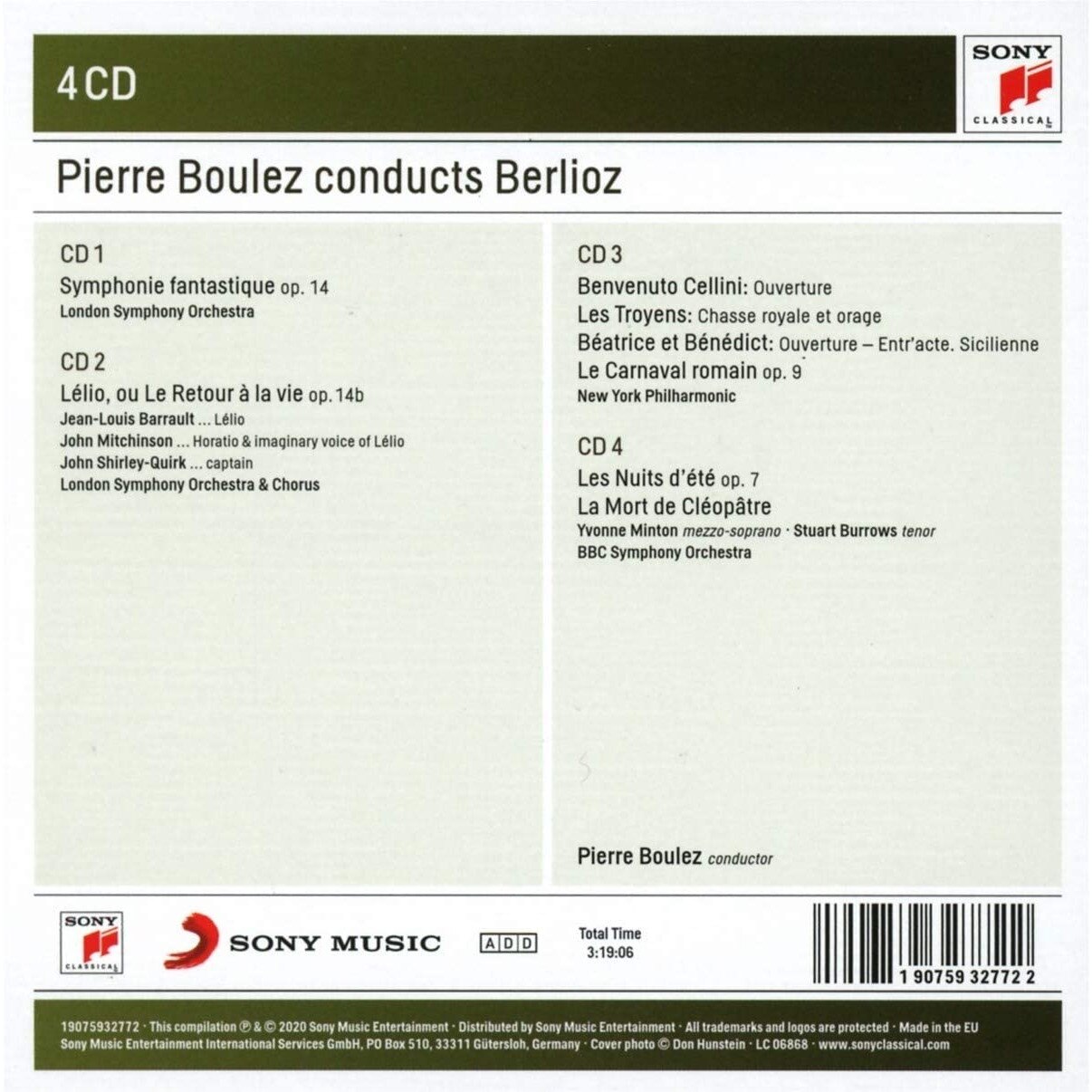 Hector BerliozPierre Boulez - Pierre Boulez conducts Berlioz - CD - eMAG.ro
