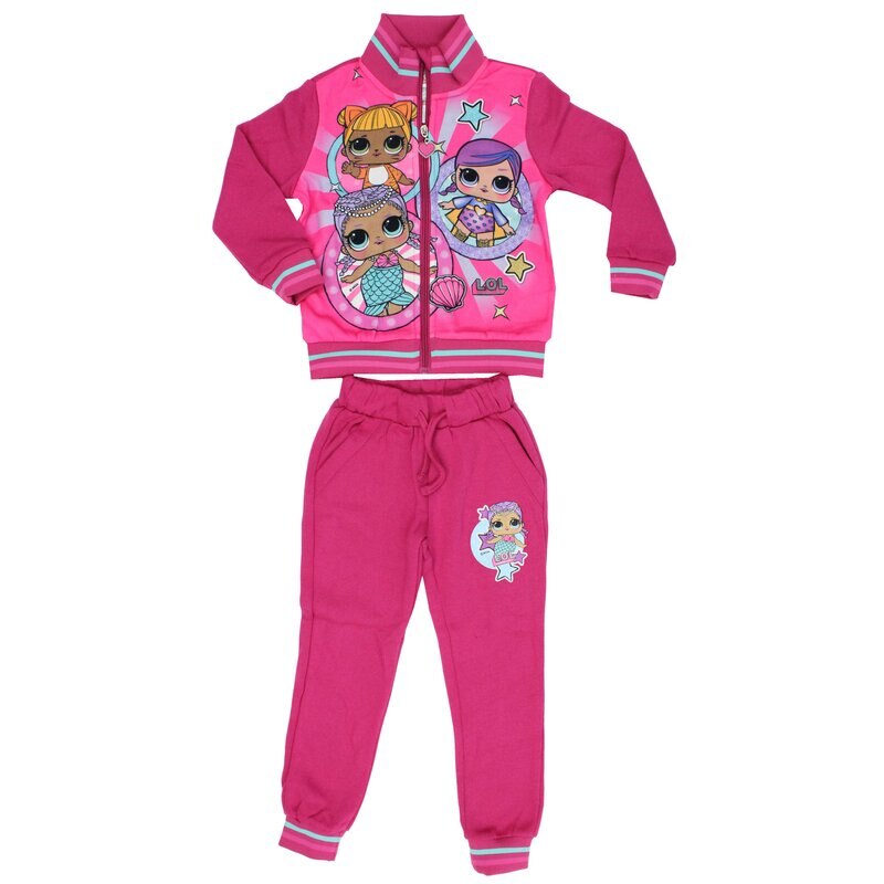 Trening fete, 65% poliester, LOL, roz 110 cm - eMAG.ro