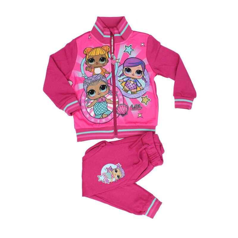 Trening fete, 65% poliester, LOL, roz 110 cm - eMAG.ro