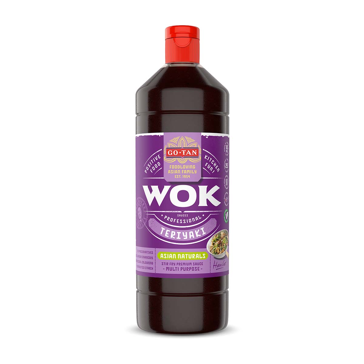 Sos Wok Teriyaki 1000ml Go-Tan - eMAG.ro