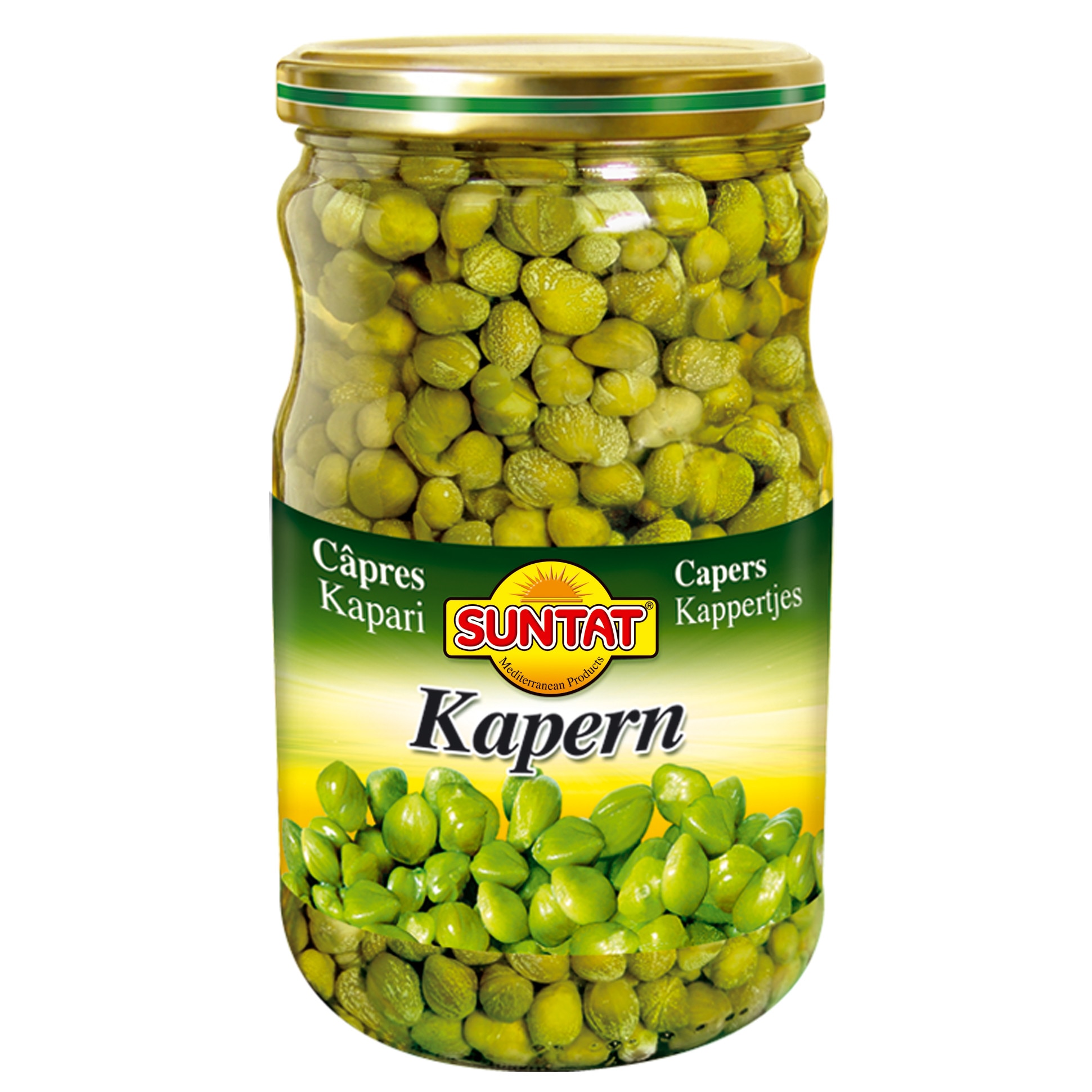 Capere in saramura 640gr Suntat - eMAG.ro