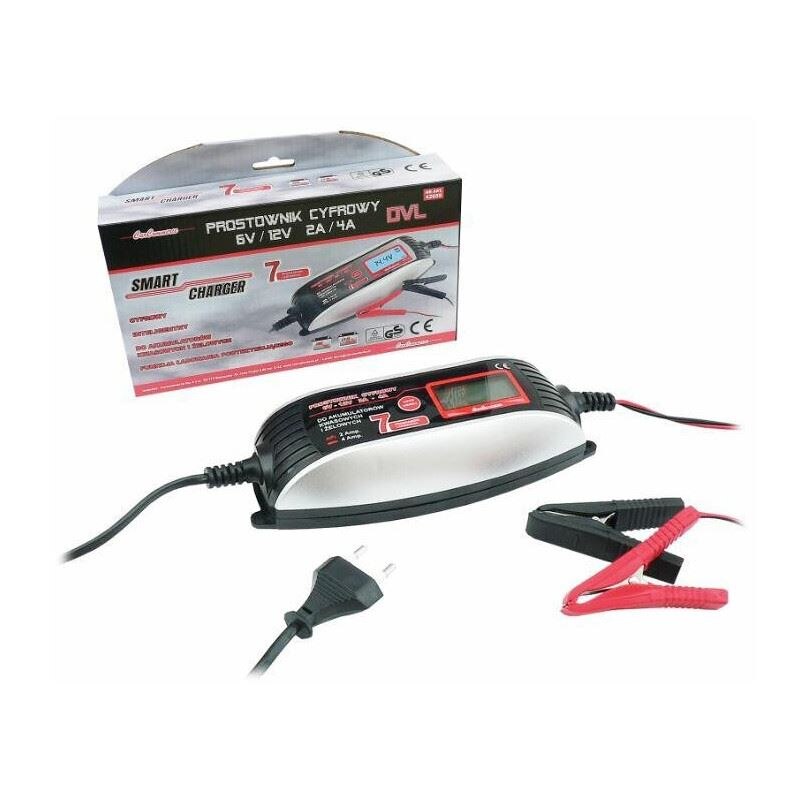 Redresor acumlator electronic 2/4A->12-120aH, 6/12V, 42659 CarCo - eMAG.ro