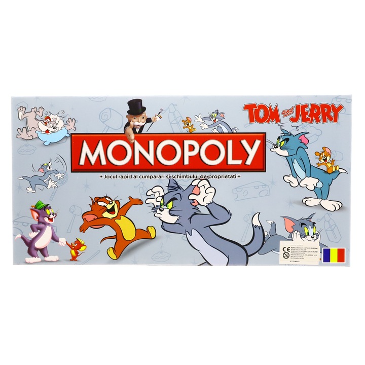 Tom és Jerry Monopoly játék, román nyelven - eMAG.hu