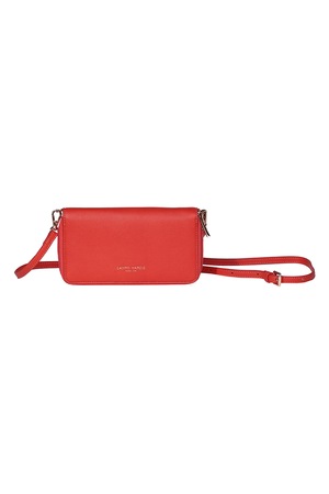 CAMPO MARZIO ROMA 1933, Geanta crossbody cu detalii logo, Rosu ...