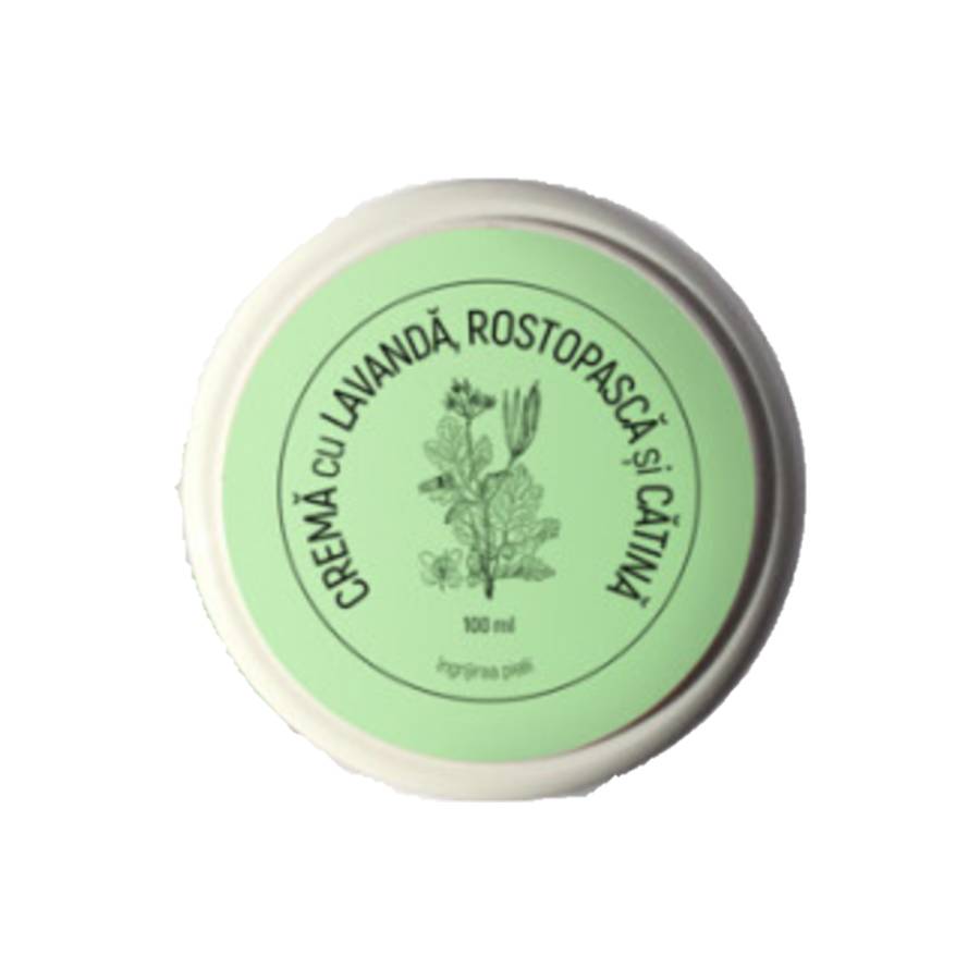 Crema cu Lavanda, rostopasca si Catina pentru tumori al pielii, 100ml ...