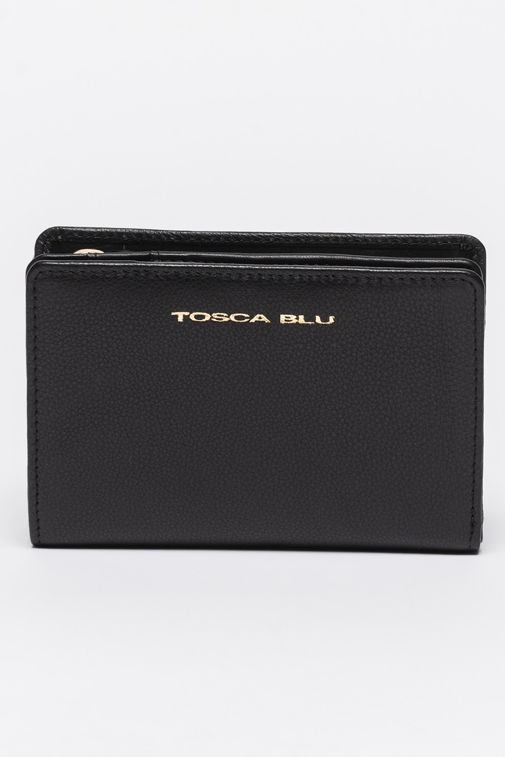 Tosca Blu, Кожено портмоне Basic, Черен - eMAG.bg