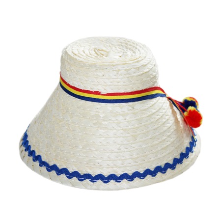 Clop traditional pentru copii, crem-albastru, REC1684 - eMAG.ro