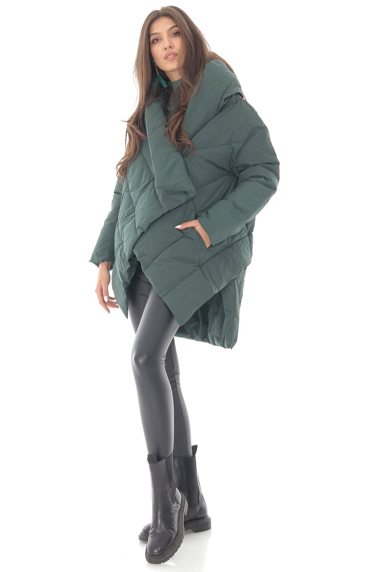 Geaca de dama, verde, ROH JR557, matlasata, L - eMAG.ro